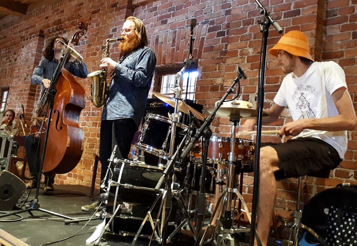 Lucia Cadotsch, Verneri Pohjola and Oiro Pena at Odysseus Festival ...